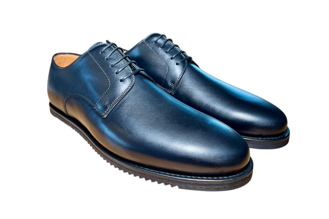 Men’s Derby Leather Shoes | Barefoot Comfort & Wide Fit | Free Form Shoes